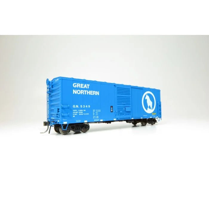 B2 Steel boxcar 5000-5499, Big Sky Blue, St. Cloud 1955, HO Scale – GNRHS