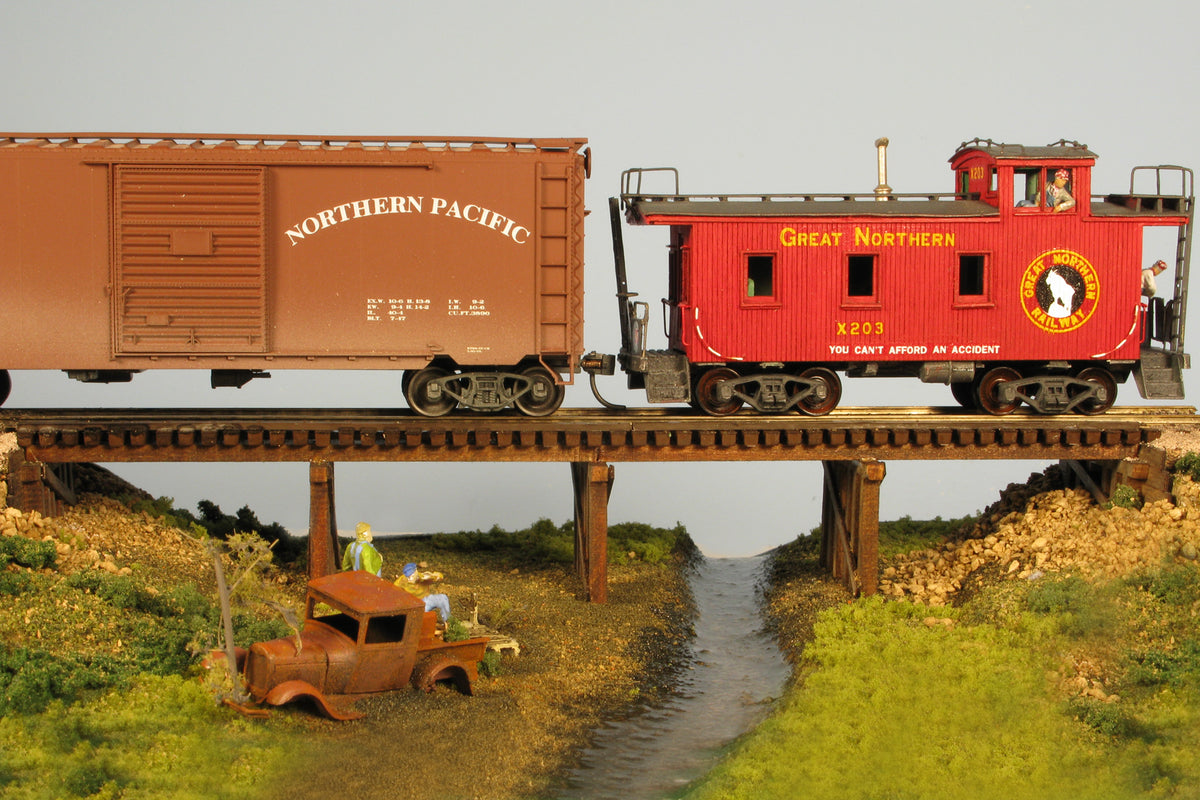 GN Open Deck Four Span Trestle HO – GNRHS