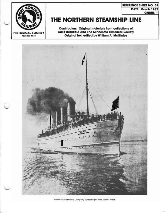 Digital RS067 - The Northern Steamship Line – GNRHS